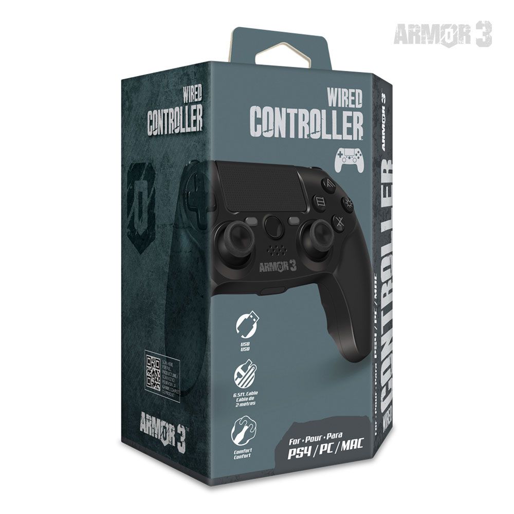 Armor3 Wired Game Controller for PS4/ PC/ Mac | eBay